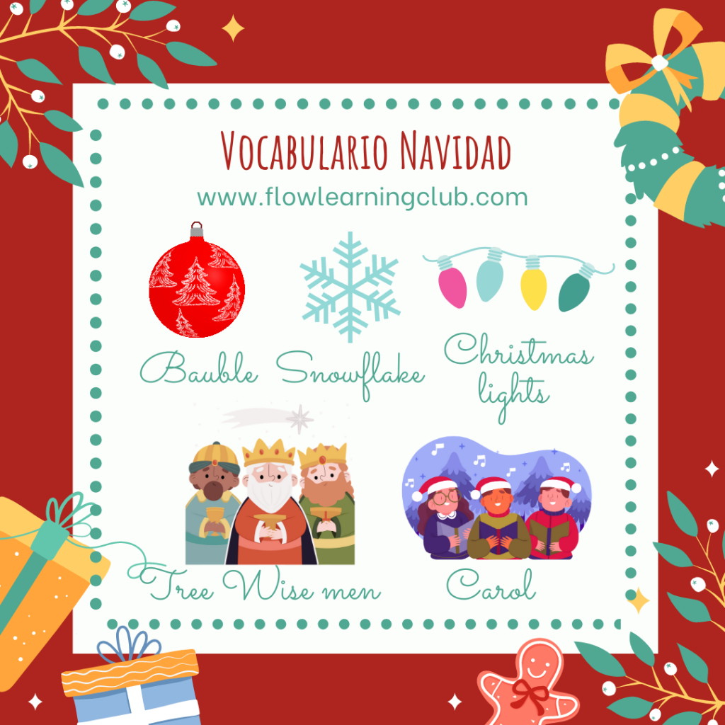 Vocabulario de Navidad - Centro Educativo Flow
